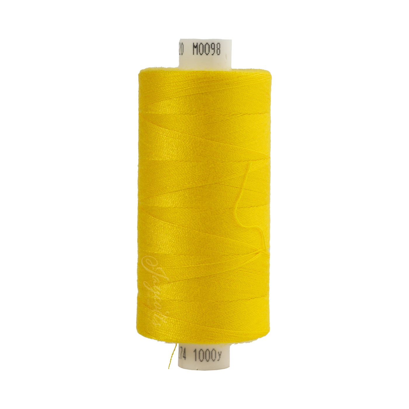 Moon Thread Yellow 1000 yard reels 99p from Jaycotts Sewing Supplies ...