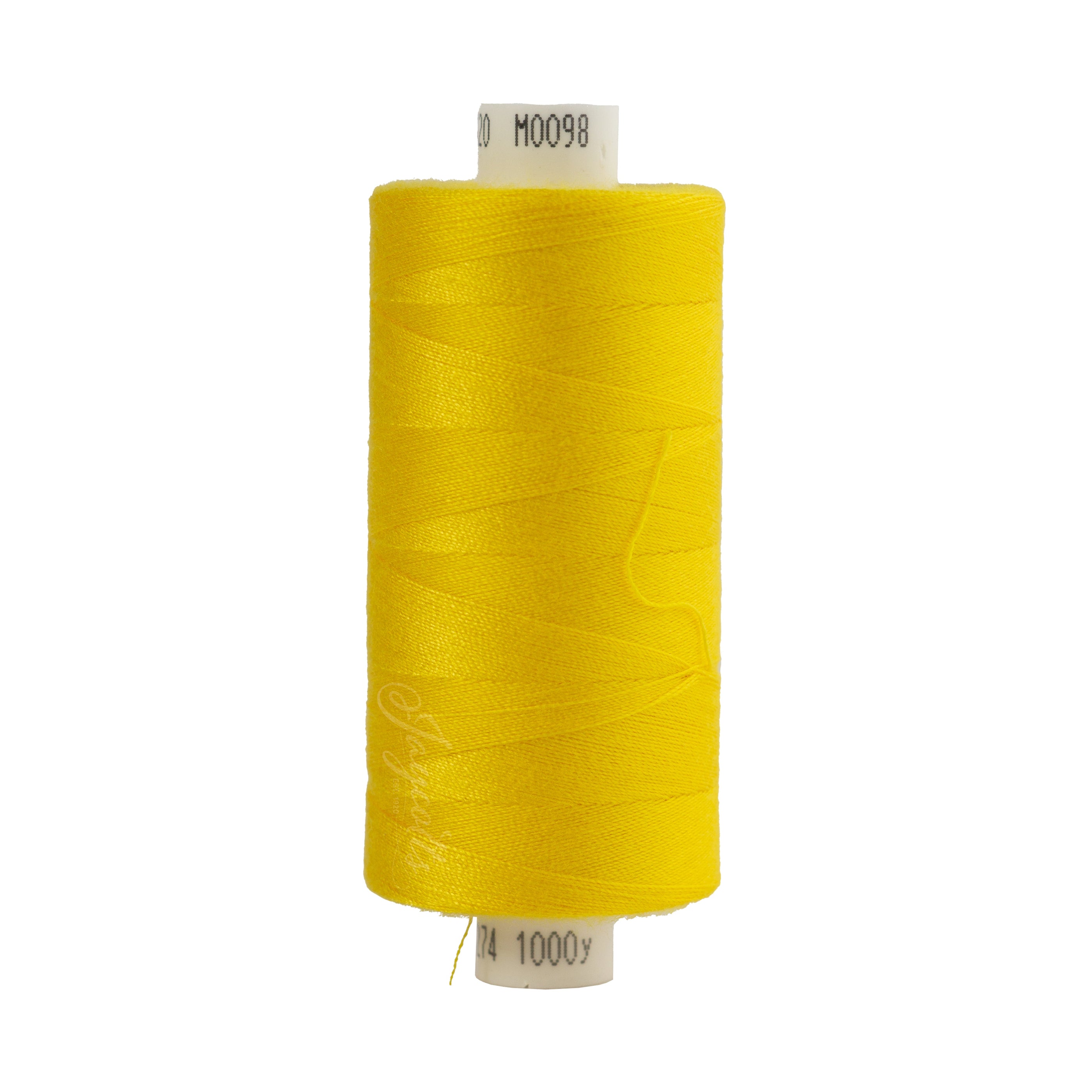 Moon Thread Yellow 1000 yard reels 99p from Jaycotts Sewing Supplies ...