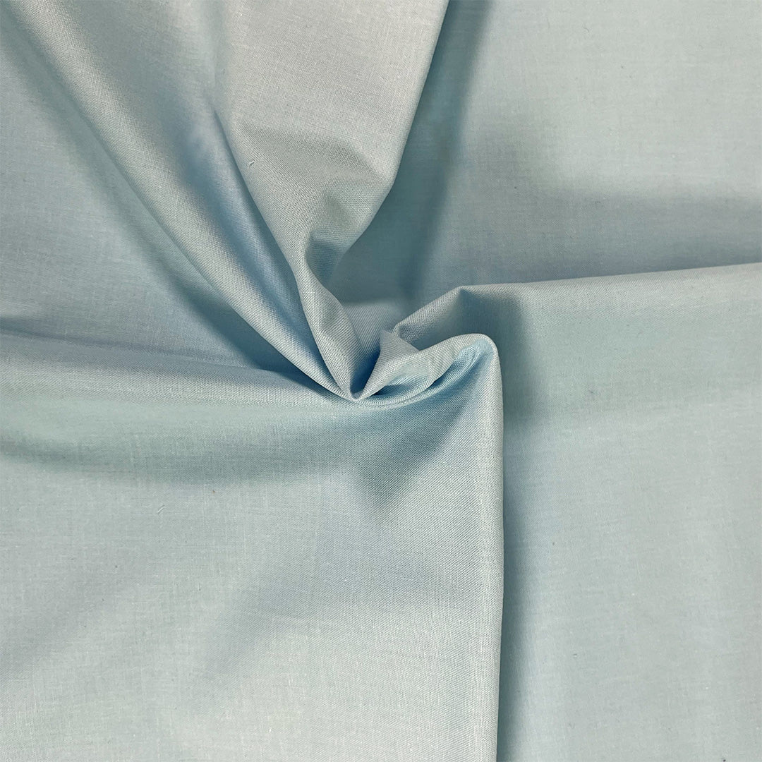 Premium Organic Cotton Solid Fabric, Sky Blue — jaycotts.co.uk - Sewing ...