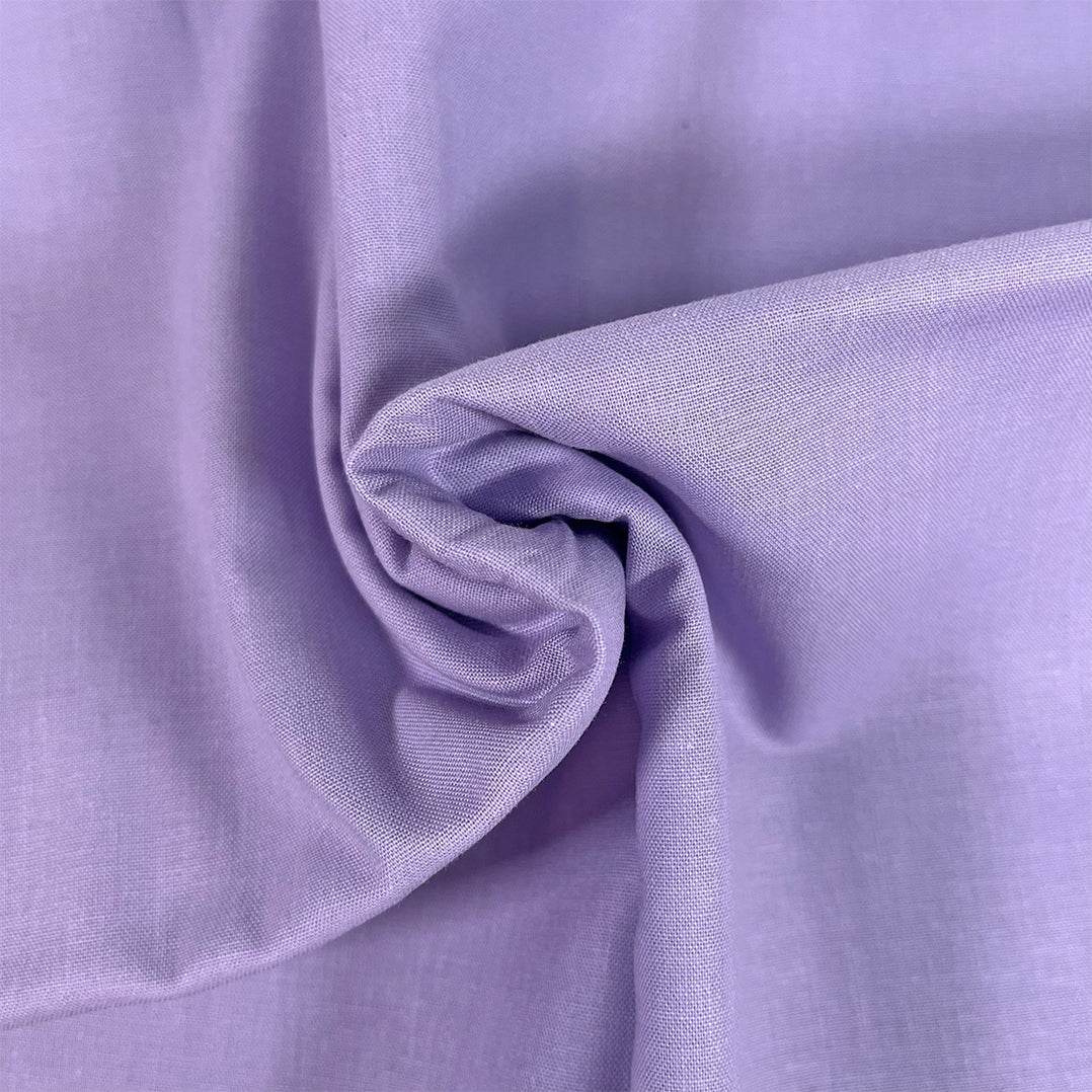 Premium Organic Cotton Solid Fabric, Lilac — jaycotts.co.uk - Sewing ...