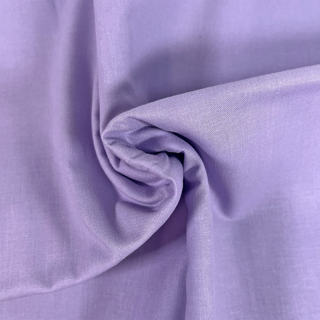 Premium Organic Cotton Solid Fabric, Lilac — jaycotts.co.uk - Sewing ...