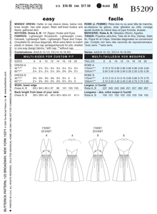 Butterick Pattern: B5209 Misses' Dress | Vintage | Easy — jaycotts.co ...