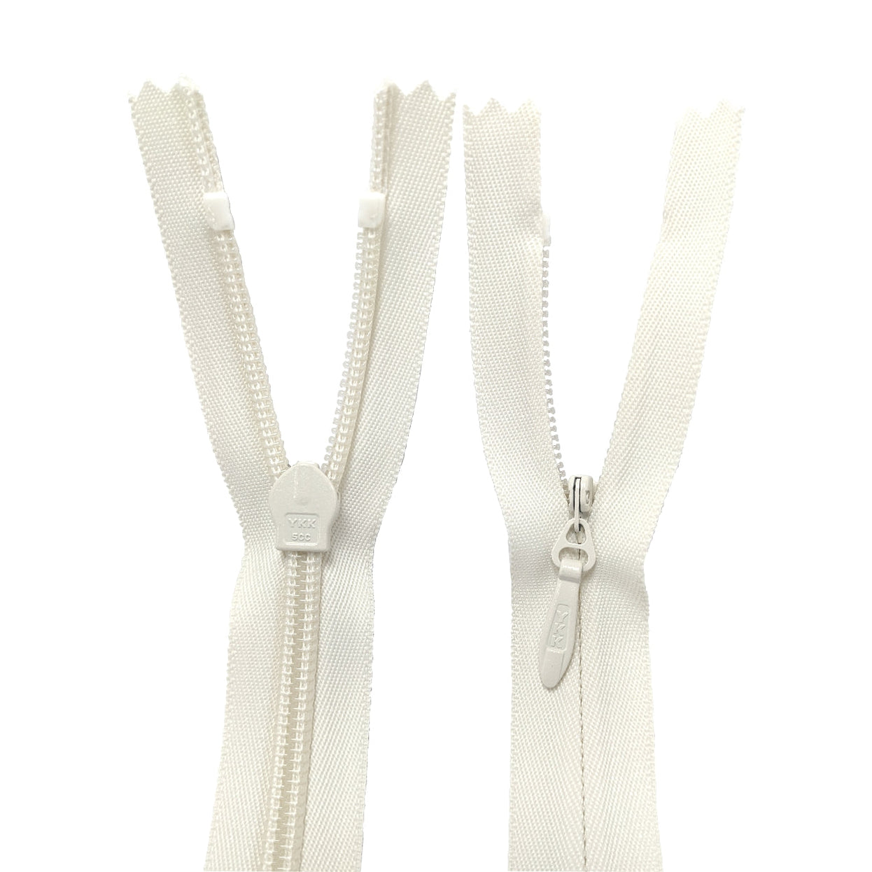 YKK Zip #5 Heavy Duty Bridal Invisible/concealed Zip — jaycotts.co.uk ...