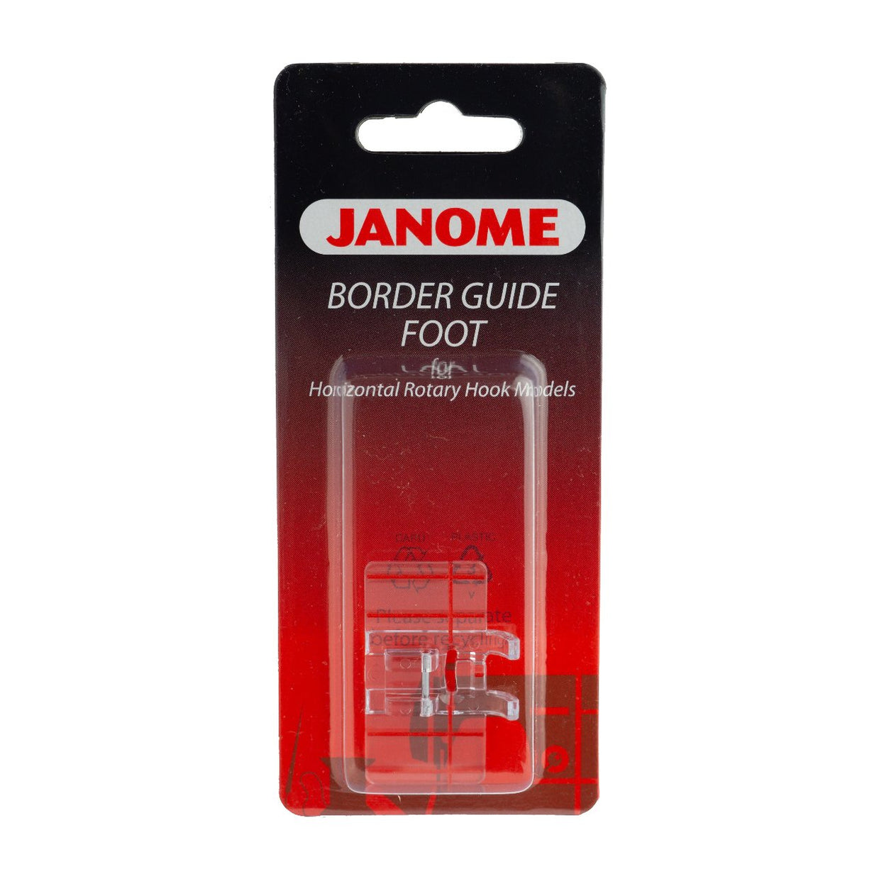 Janome Border Guide Foot — jaycotts.co.uk - Sewing Supplies