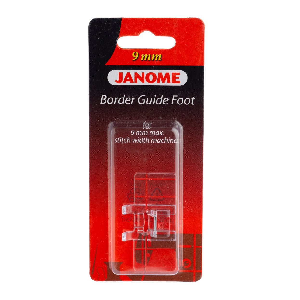 Janome Border Guide Foot — jaycotts.co.uk - Sewing Supplies