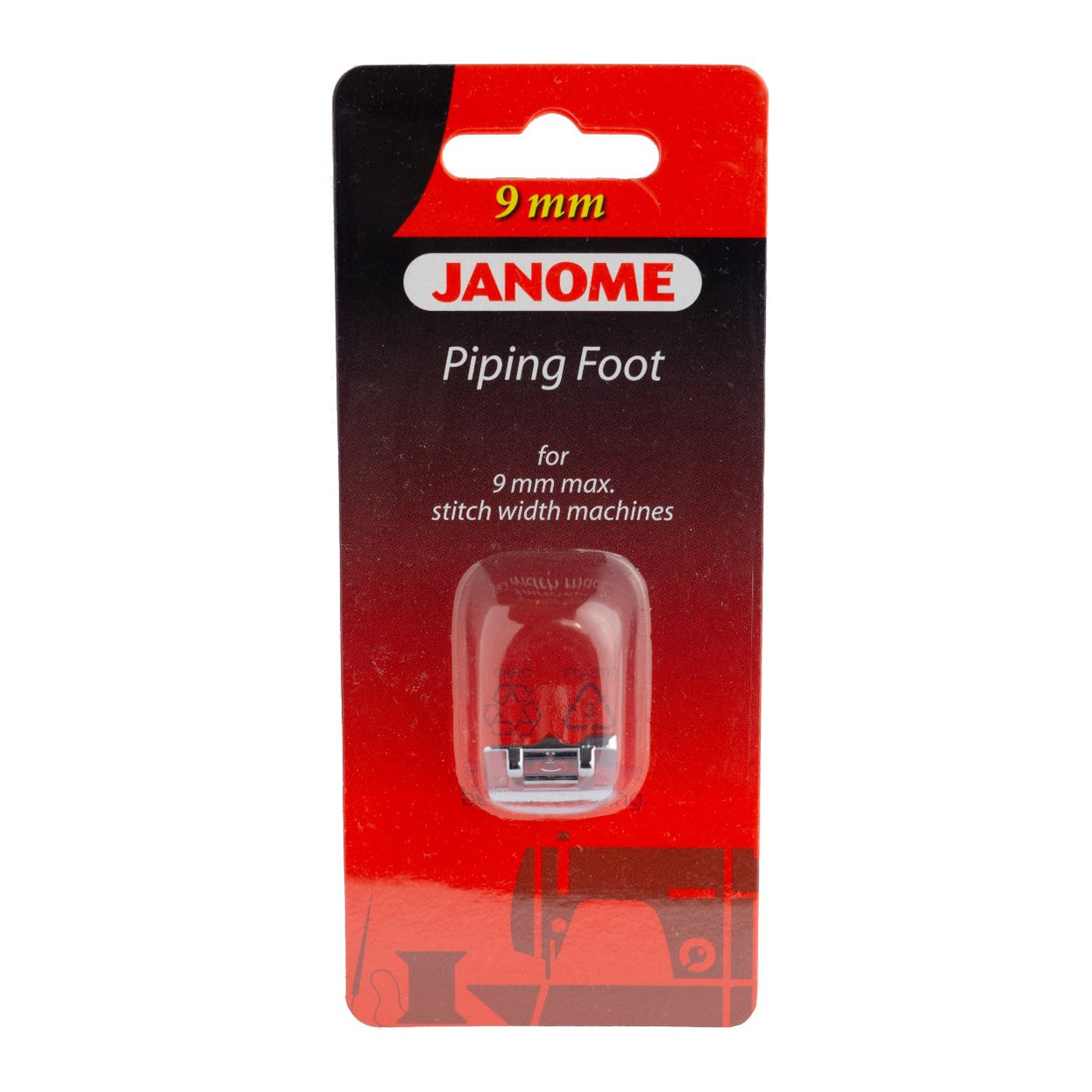 Janome Piping Foot — jaycotts.co.uk - Sewing Supplies