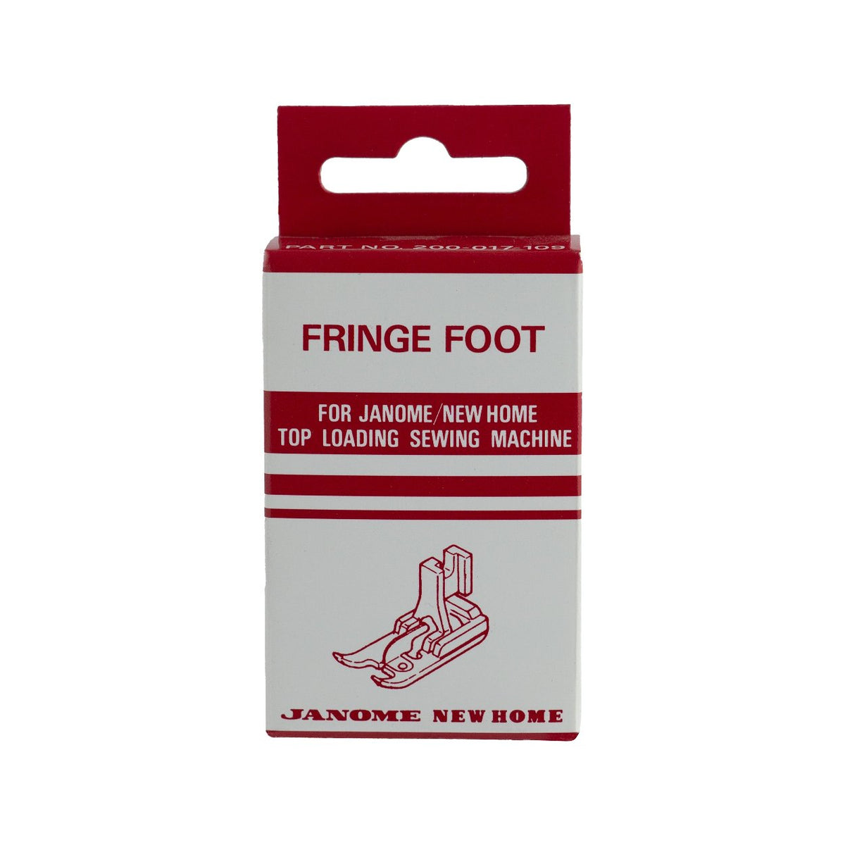 Janome Fringe Foot — jaycotts.co.uk - Sewing Supplies