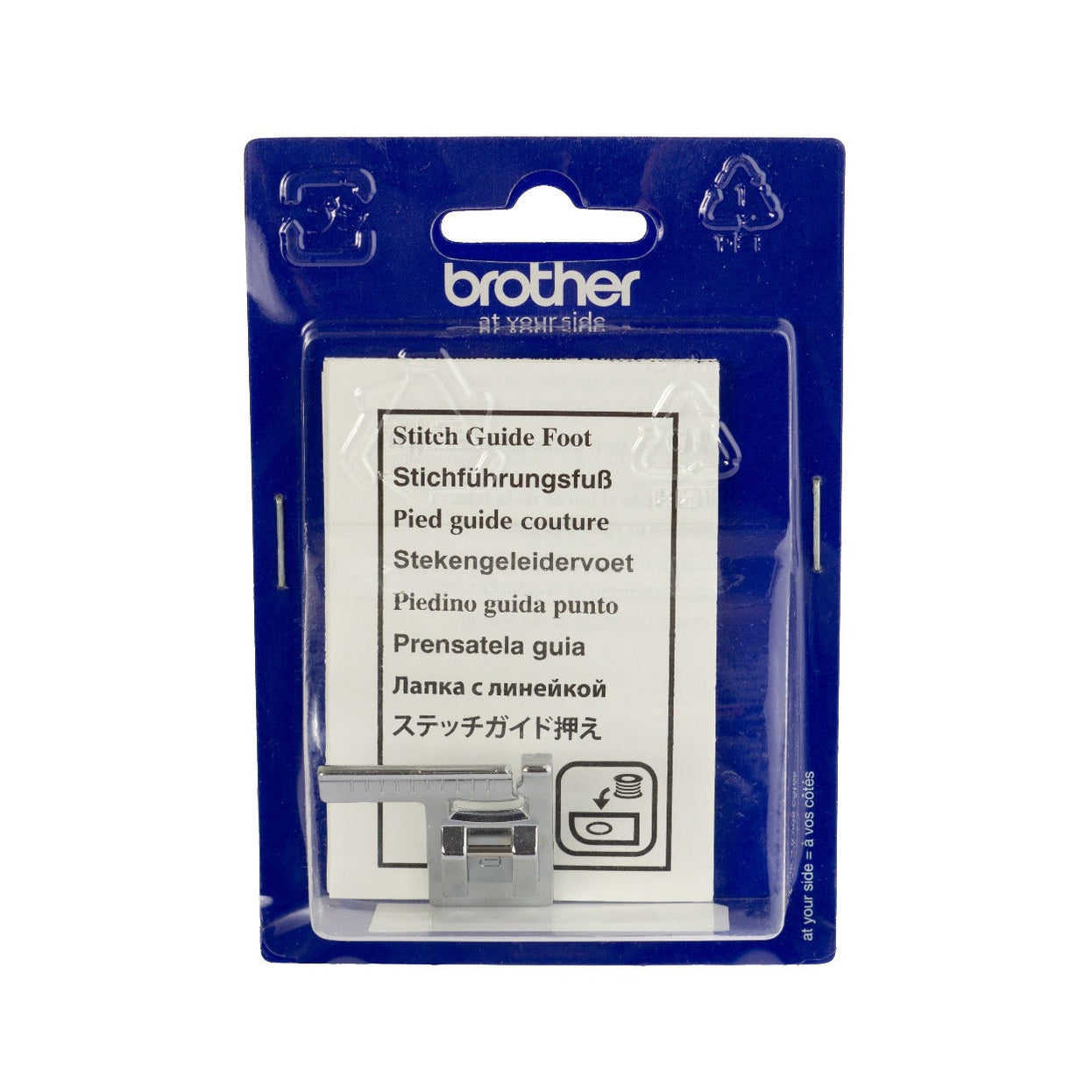 Brother Stitch Guide Foot - F035 — jaycotts.co.uk - Sewing Supplies