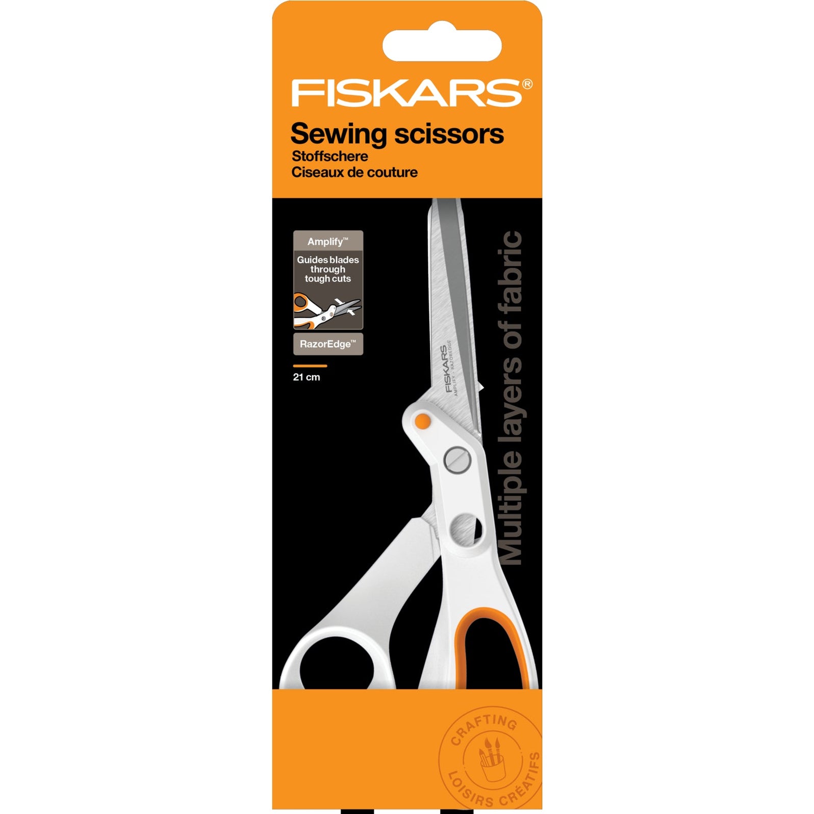 Fiskars Amplify™ Sewing Scissors — jaycotts.co.uk - Sewing Supplies