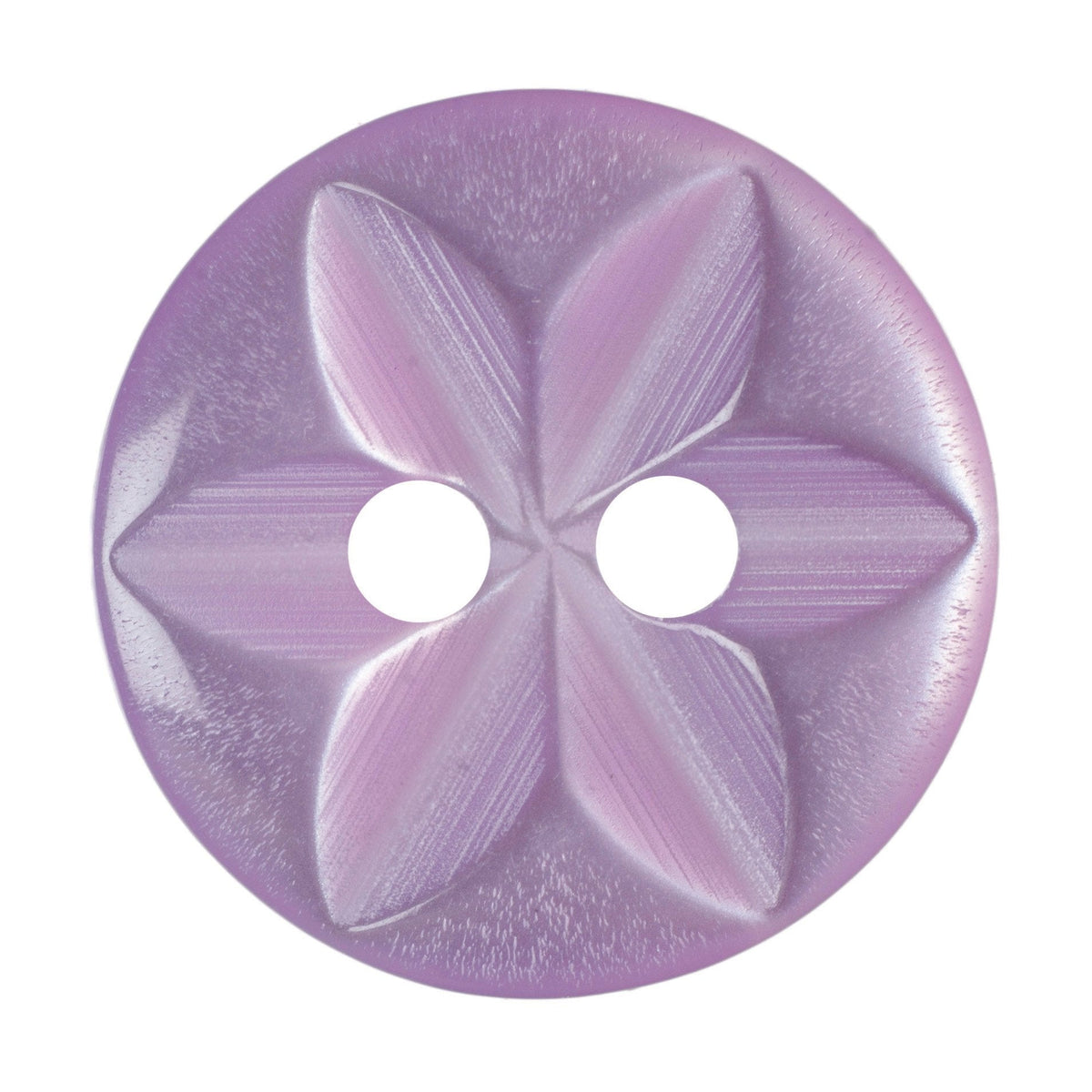 Lilac Flower Pattern Buttons — jaycotts.co.uk - Sewing Supplies