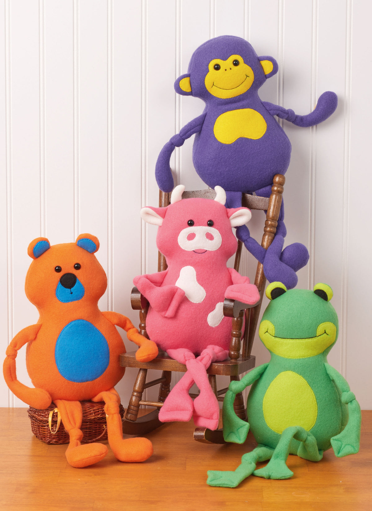 McCall's sewing pattern 8546 Plush Animals by Carla Reiss — jaycotts.co ...