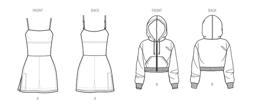 Know Me sewing pattern number 2080 Dress and Hoodie by The Stitch Fitz ...