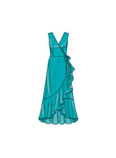 New Look sewing pattern 6750 Misses' Wrap Dress With Length and Sleeve ...