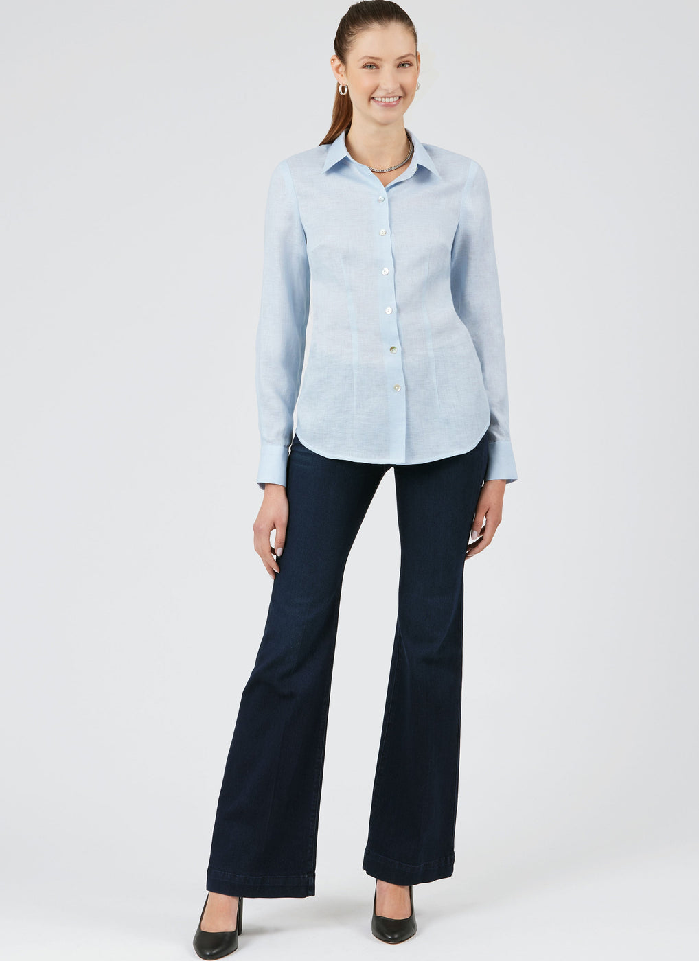 New Look 6790 Misses' Blouse with Two Sleeve Lengths sewing pattern ...