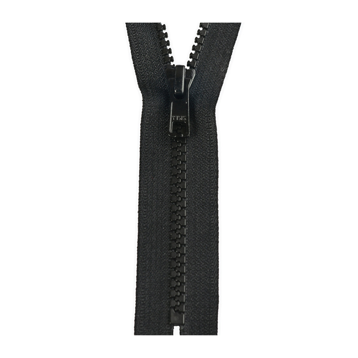 YKK Closed End Zip - Medium Plastic | colour 580 Black — jaycotts.co.uk ...