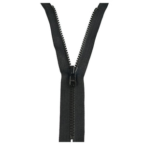 YKK Closed End Zip - Medium Plastic | colour 580 Black — jaycotts.co.uk ...