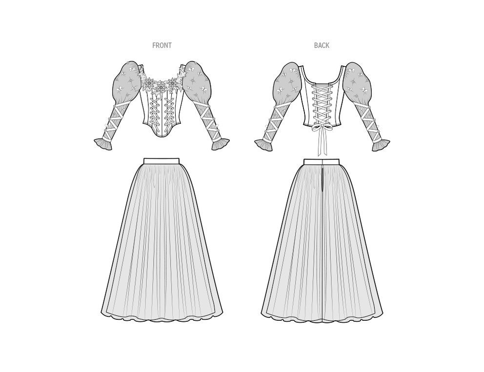 Simplicity S3029 Misses' Ball Gown Costume by Raine Emery sewing ...