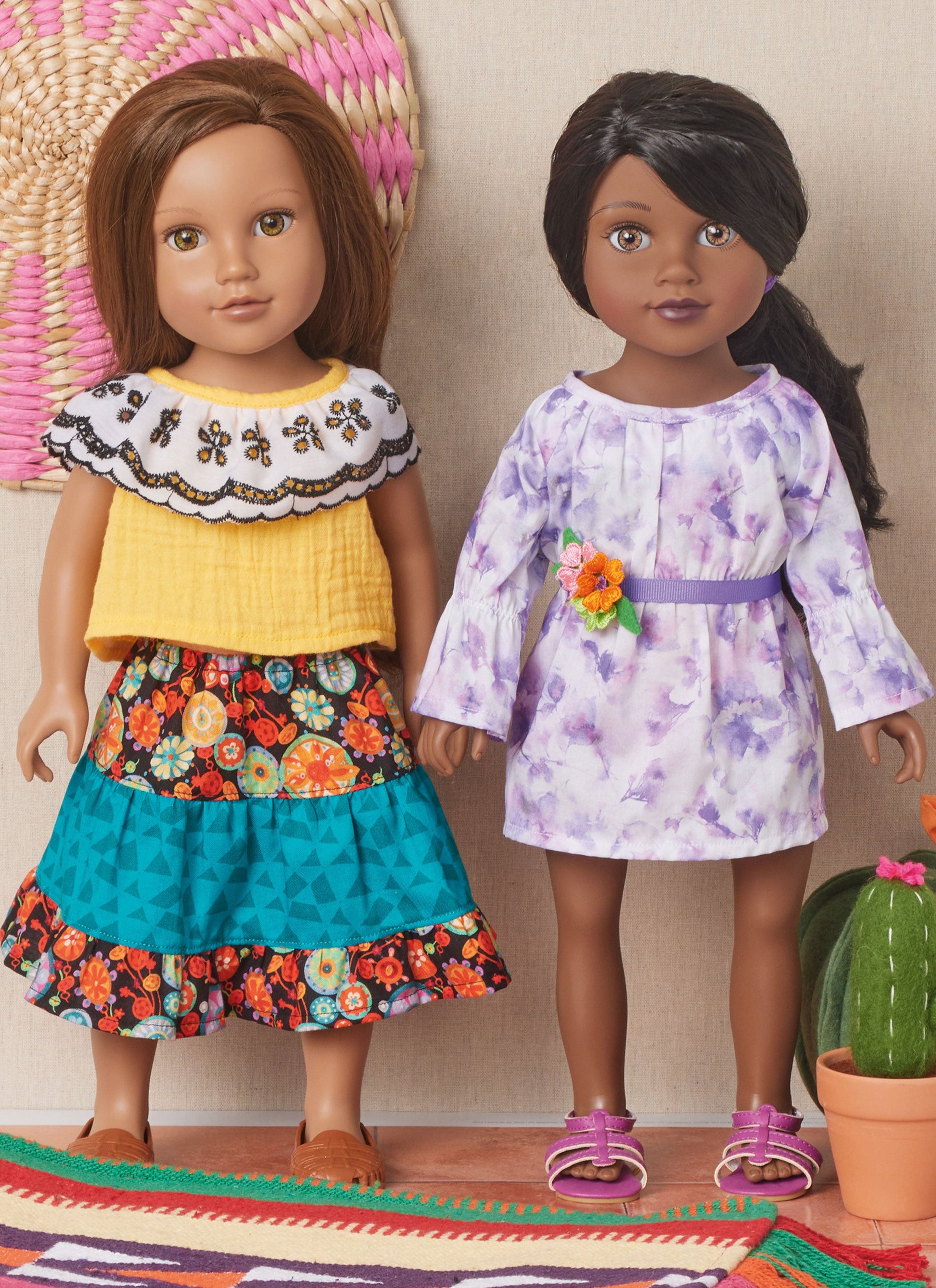 18" Doll Clothes by Carla Reiss Simplicty sewing pattern S3092 ...