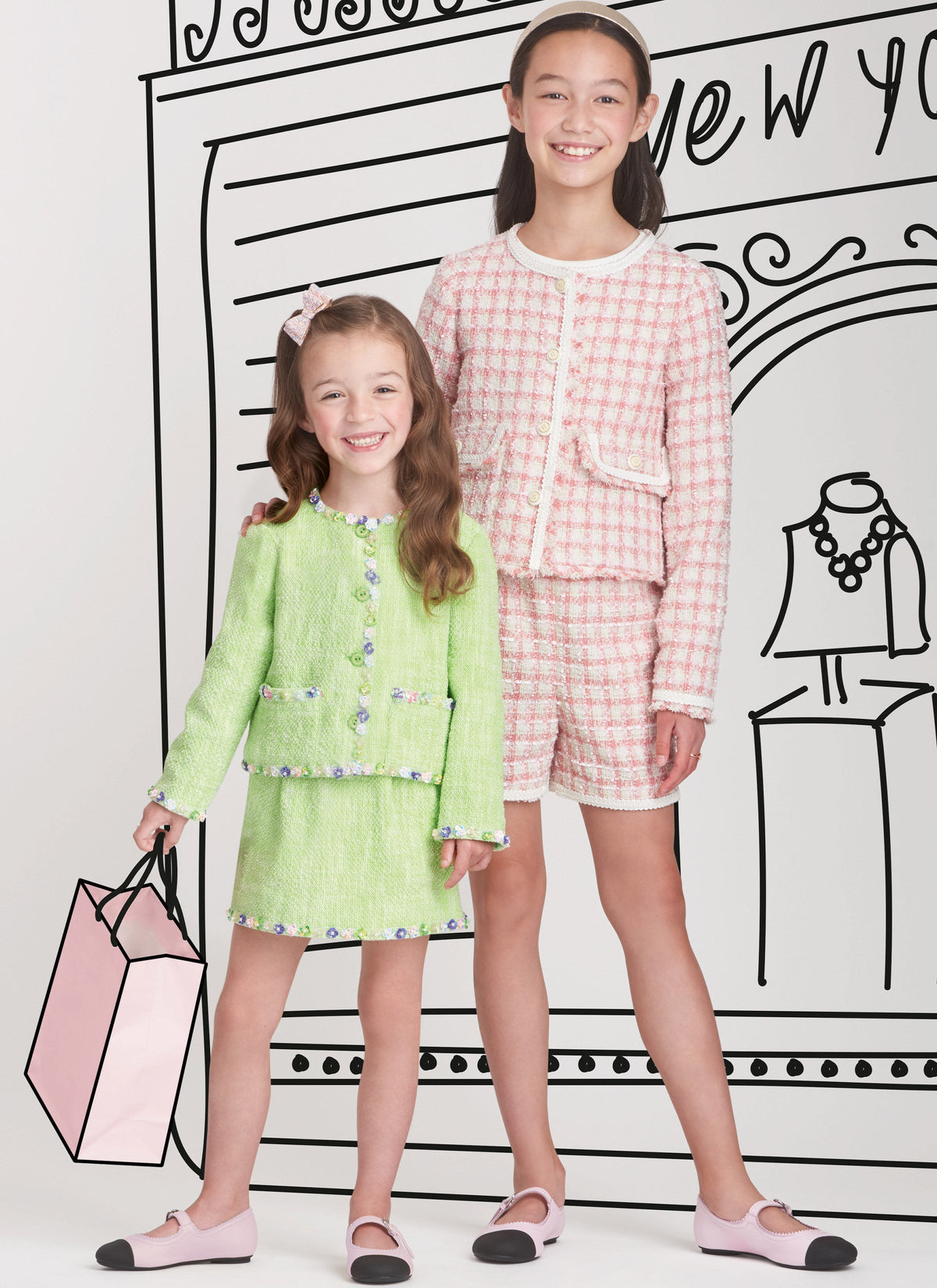 Simplicity 9721 Sewing pattern Children's and Girls' Jackets, Skirt and ...