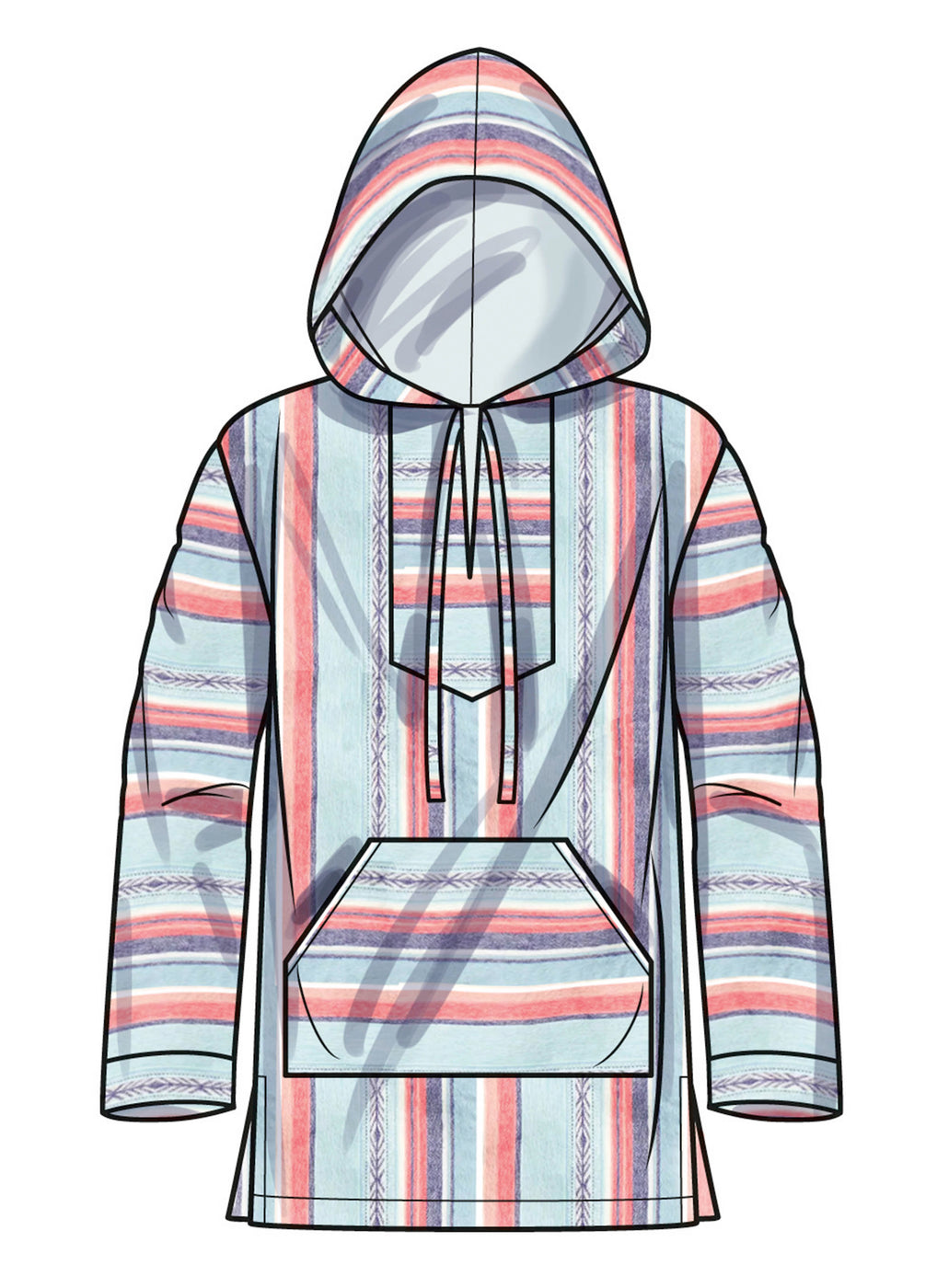 Simplicity Children's, Teens' and Adults' Hoodie Sewing Pattern S9759 ...