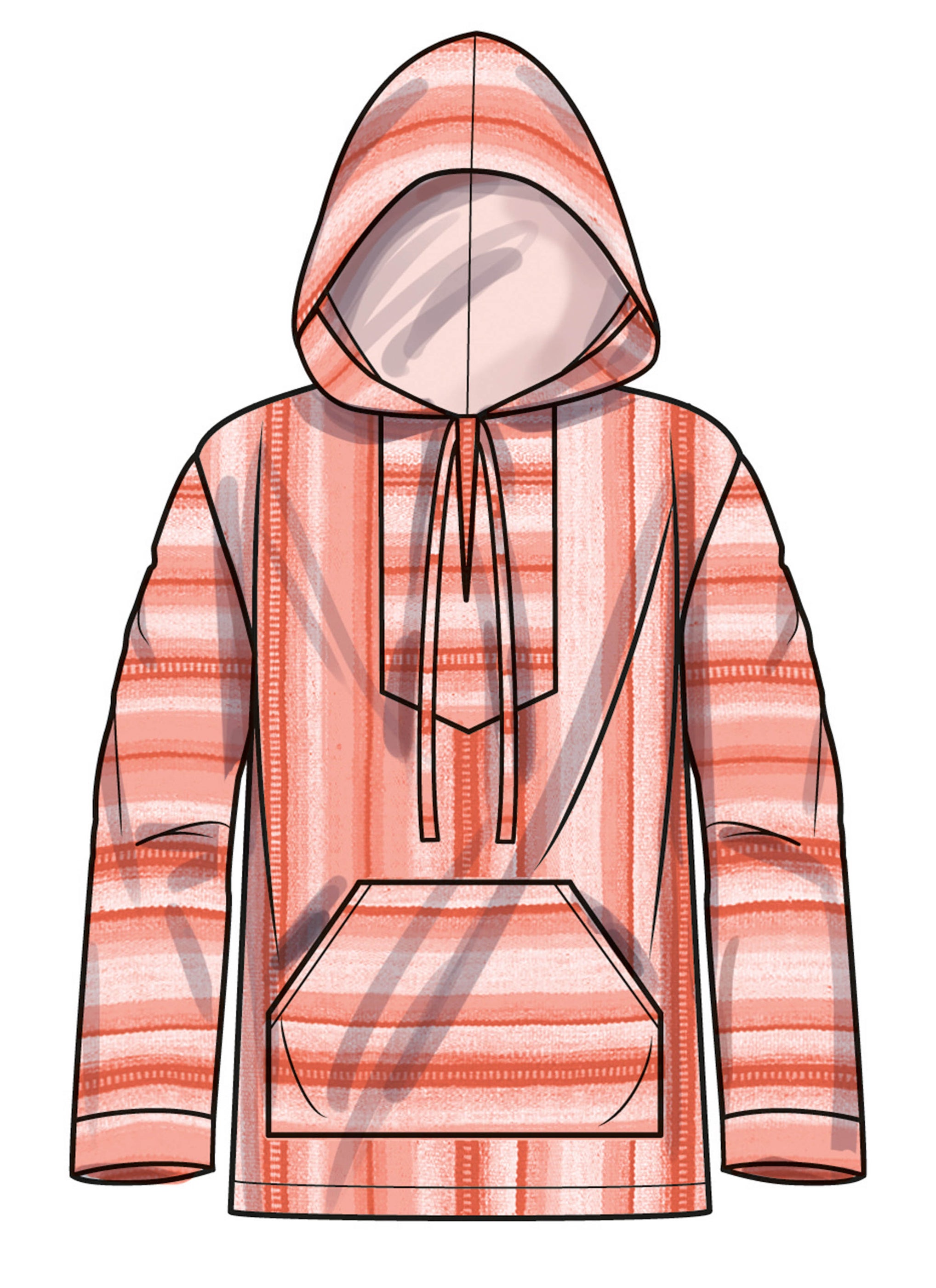 Simplicity Children's, Teens' and Adults' Hoodie Sewing Pattern S9759 ...
