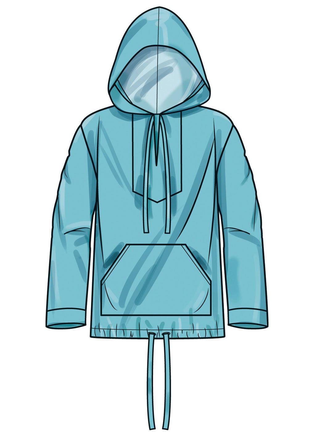 Simplicity Children's, Teens' and Adults' Hoodie Sewing Pattern S9759 ...
