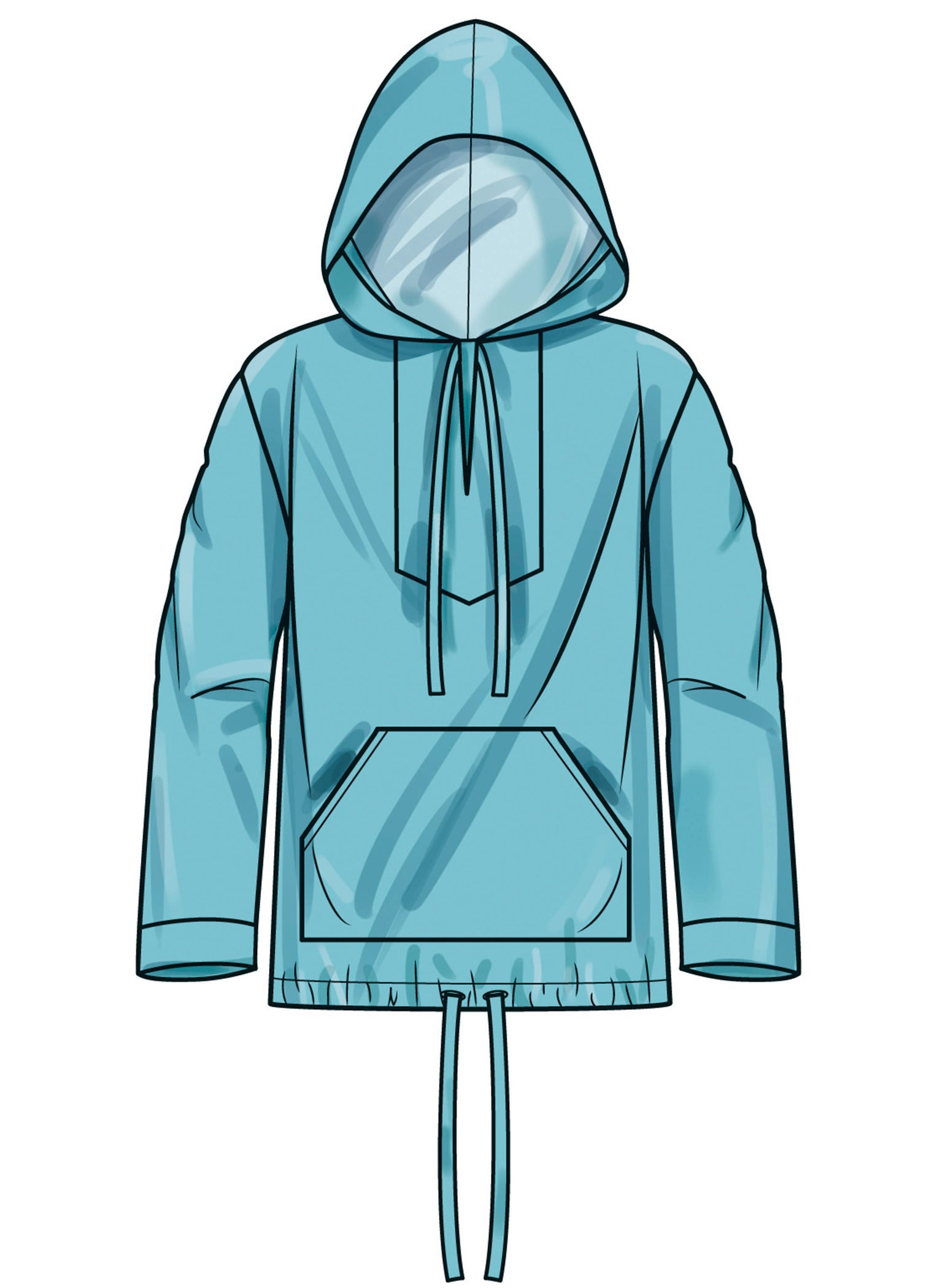 Simplicity Children's, Teens' and Adults' Hoodie Sewing Pattern S9759 ...