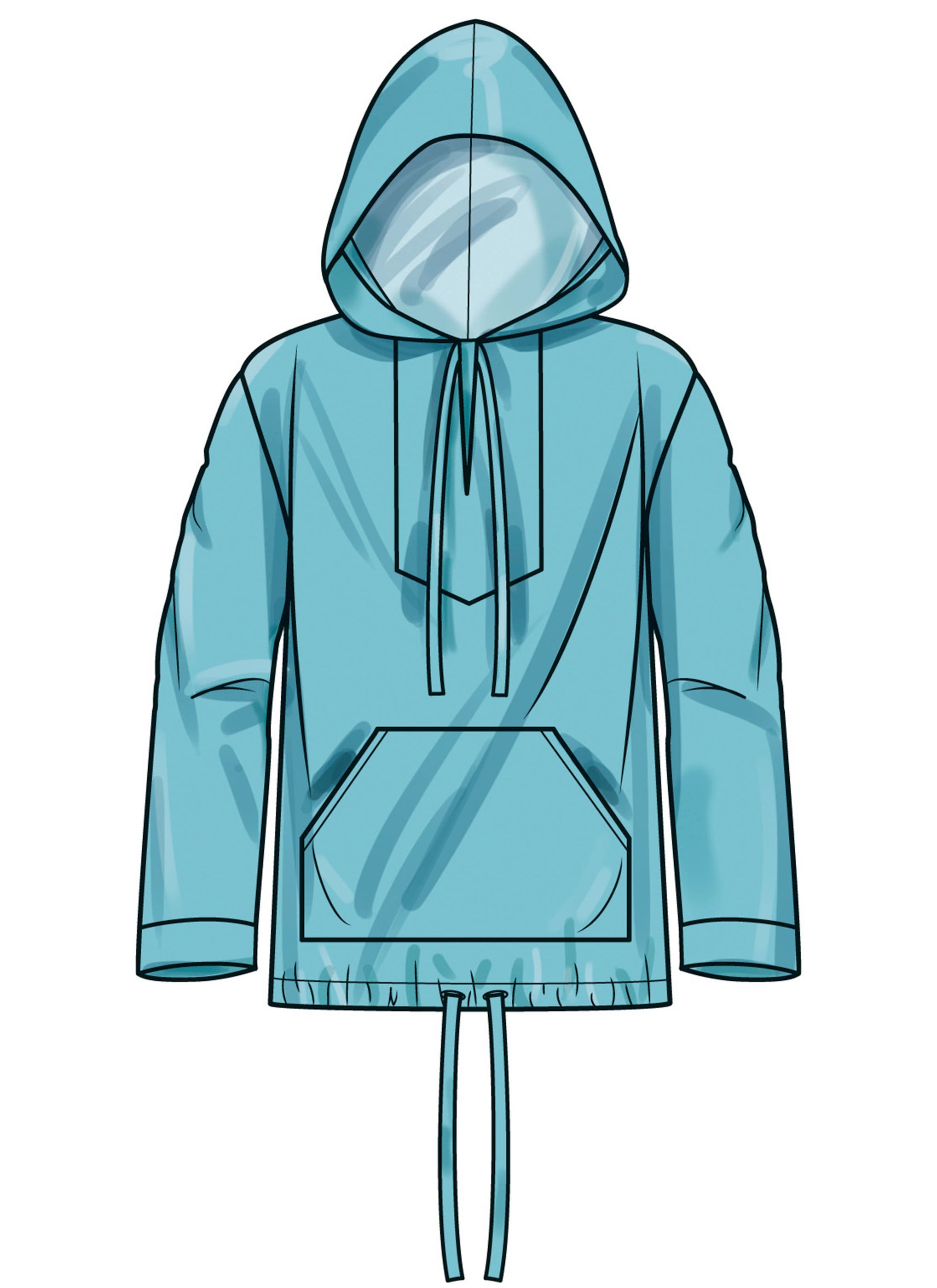 Simplicity Children's, Teens' and Adults' Hoodie Sewing Pattern S9759 ...