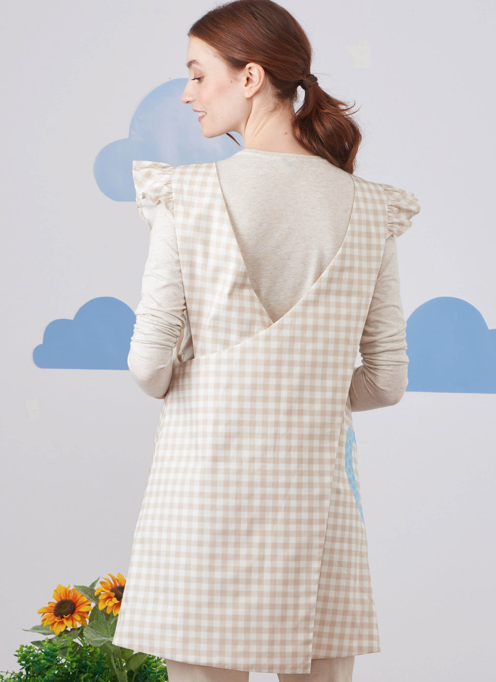 Simplicity Children's and Misses' Wrap Around Apron and Scarf Hat ...