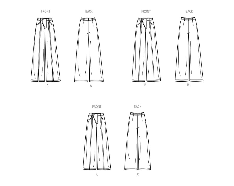 Simplicity sewing pattern 9823 Misses' Pants — jaycotts.co.uk - Sewing ...