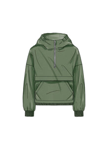 Simplicity sewing pattern 9829 Men's Half Zip Hoodie — jaycotts.co.uk ...