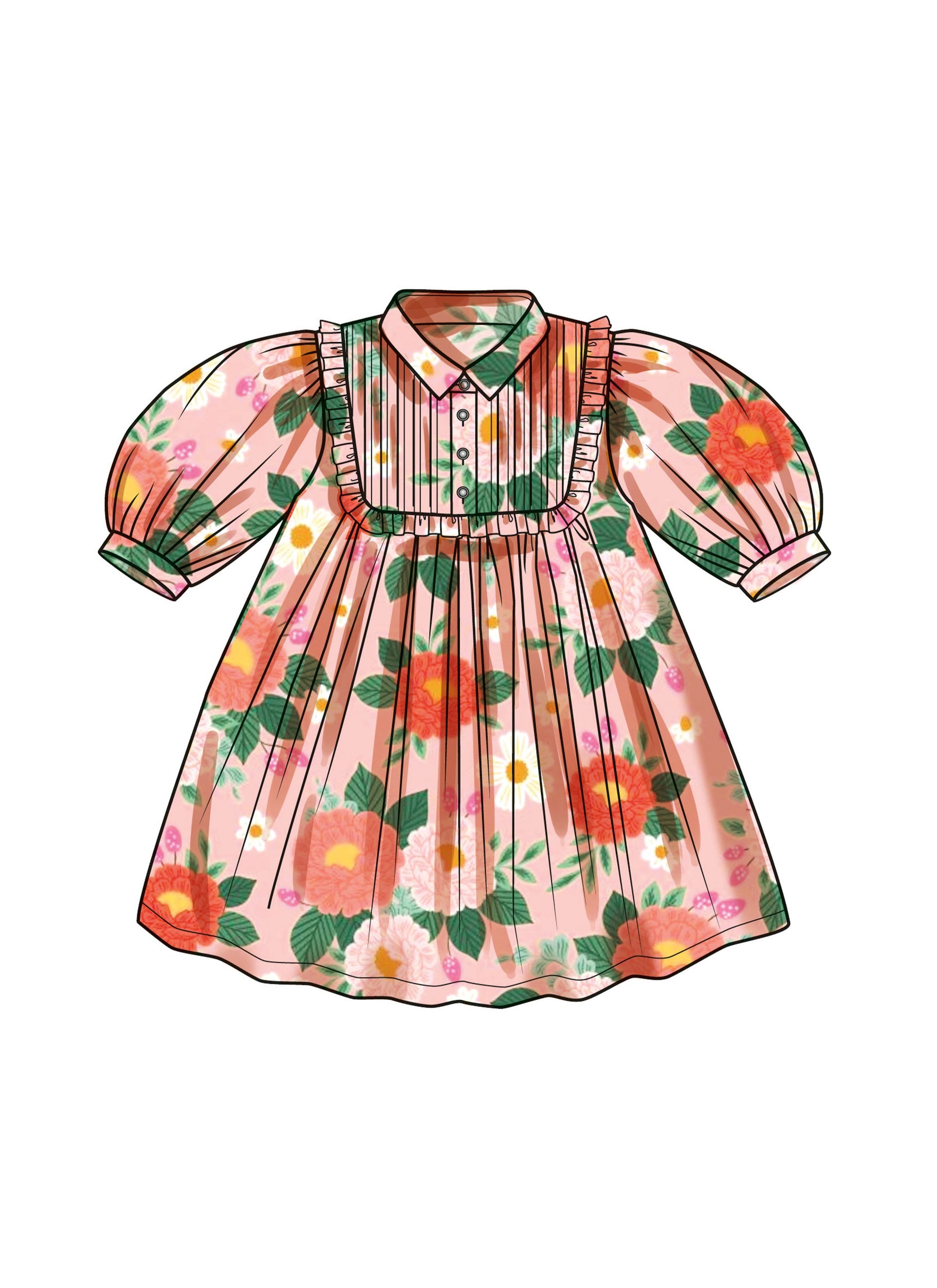 Simplicity sewing pattern 9830 Children's Dresses — jaycotts.co.uk ...