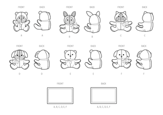 Simplicity sewing pattern 9838 Plush Animals and Blanket by Elaine Hei ...