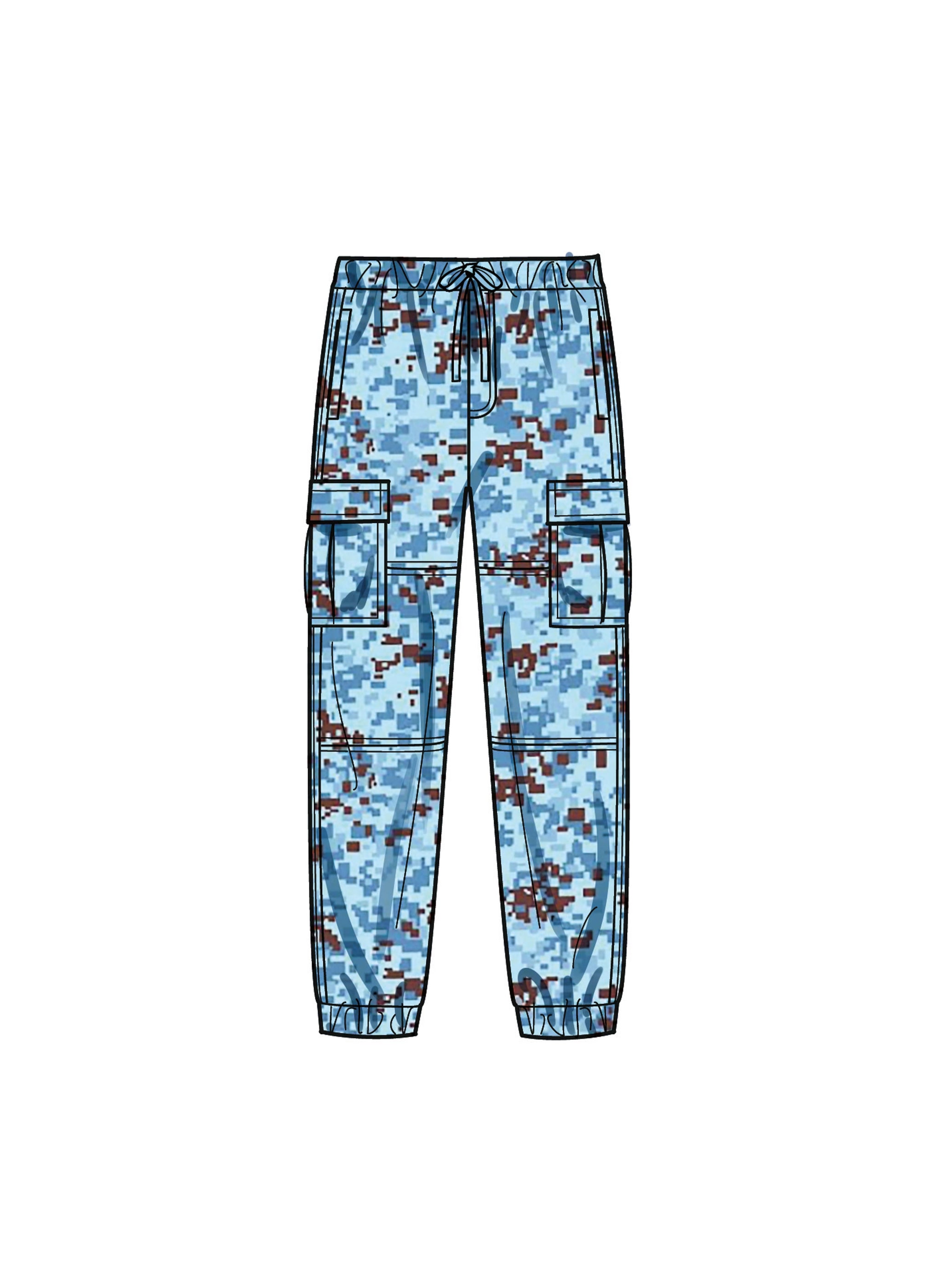 Simplicity Sewing Pattern 9864 Children's Shirt and Cargo Pants ...