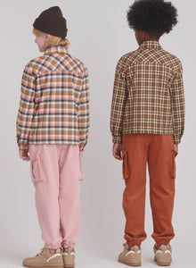Simplicity Sewing Pattern 9864 Children's Shirt and Cargo Pants ...