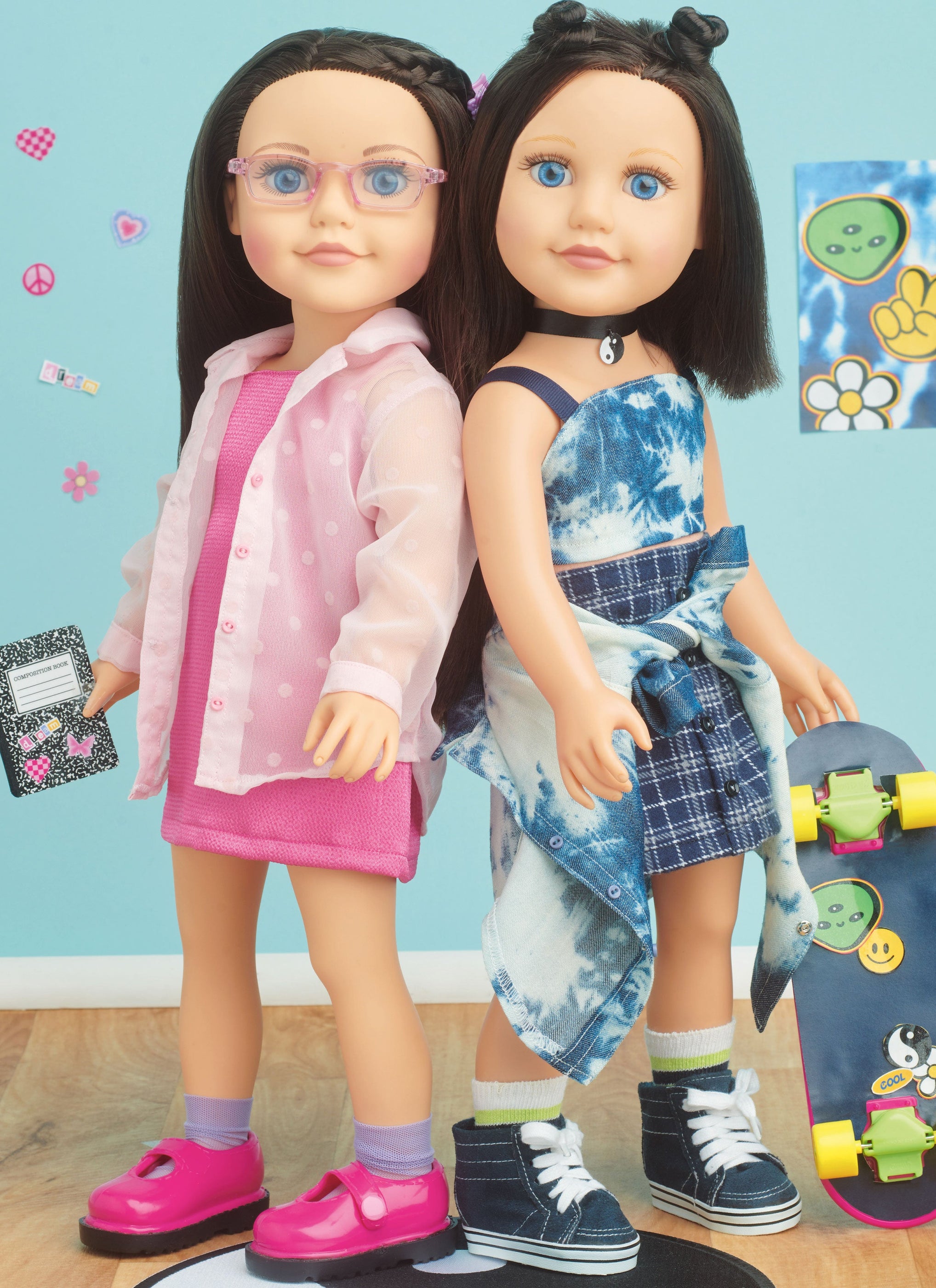 Simplicity Sewing Pattern 9874 18" Doll Clothes by Carla Reiss Design ...