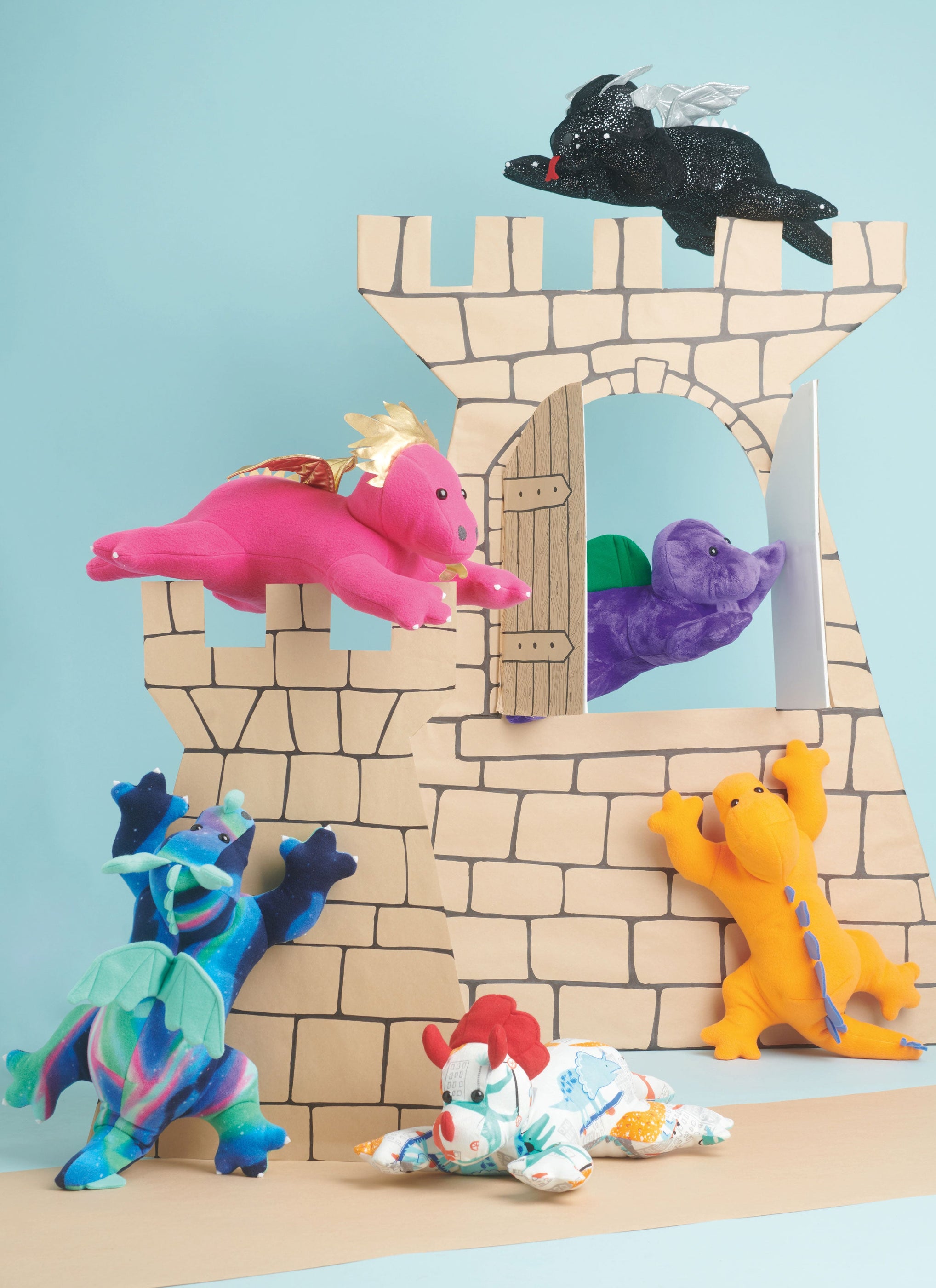 Simplicity Sewing Pattern 9876 Plush Dinosaurs and Dragons — jaycotts ...