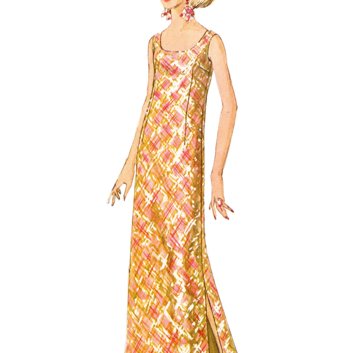 Misses' Dress in Two Lengths Simplicity Sewing Pattern number 9884 ...