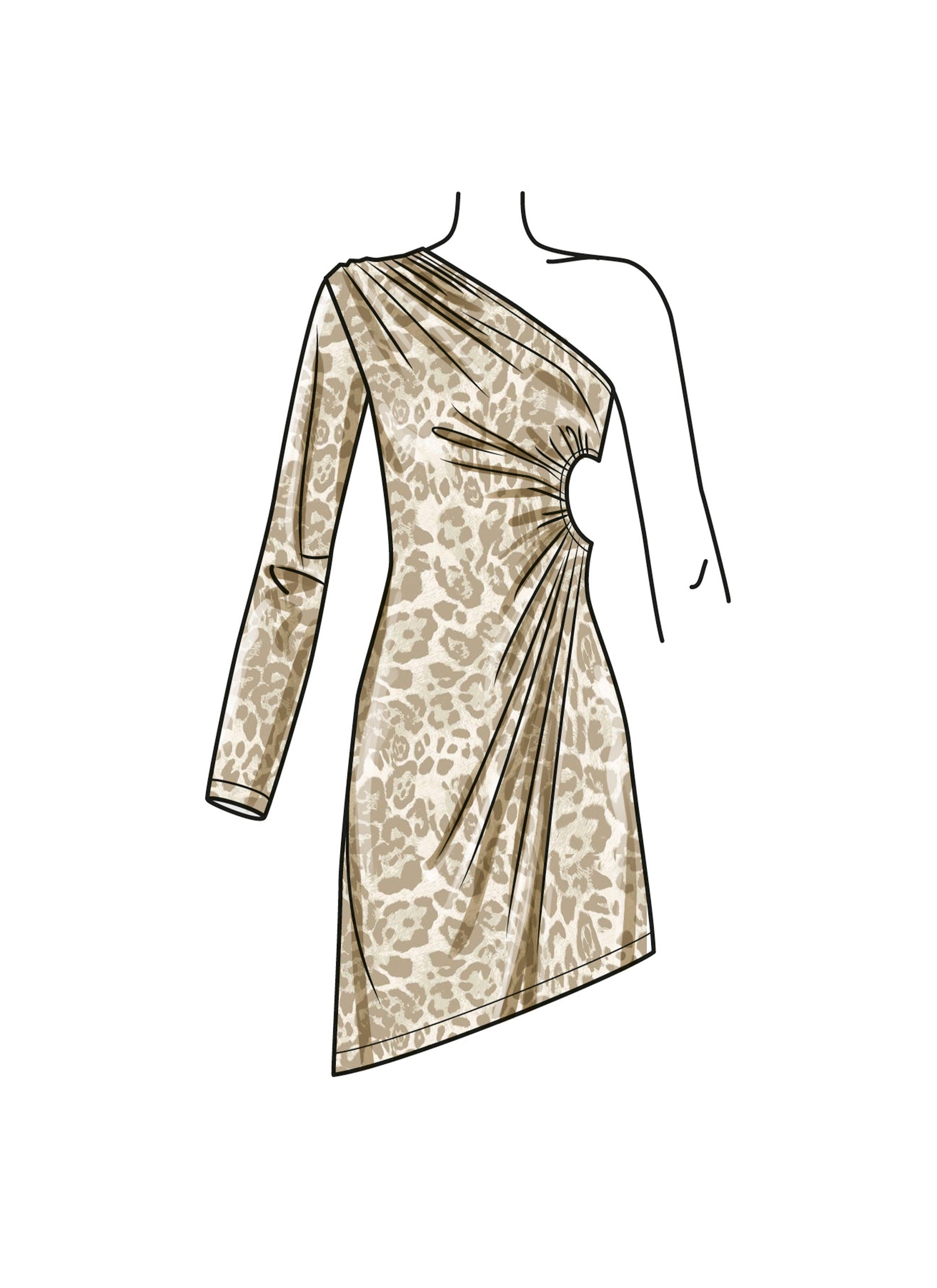 Misses' Knit Dress in Three Lengths Simplicity Sewing Pattern number ...