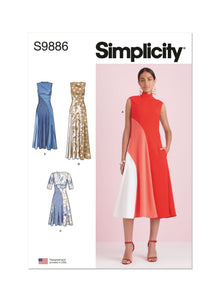 Misses' Dress with Length Variations Simplicity Sewing Pattern number ...