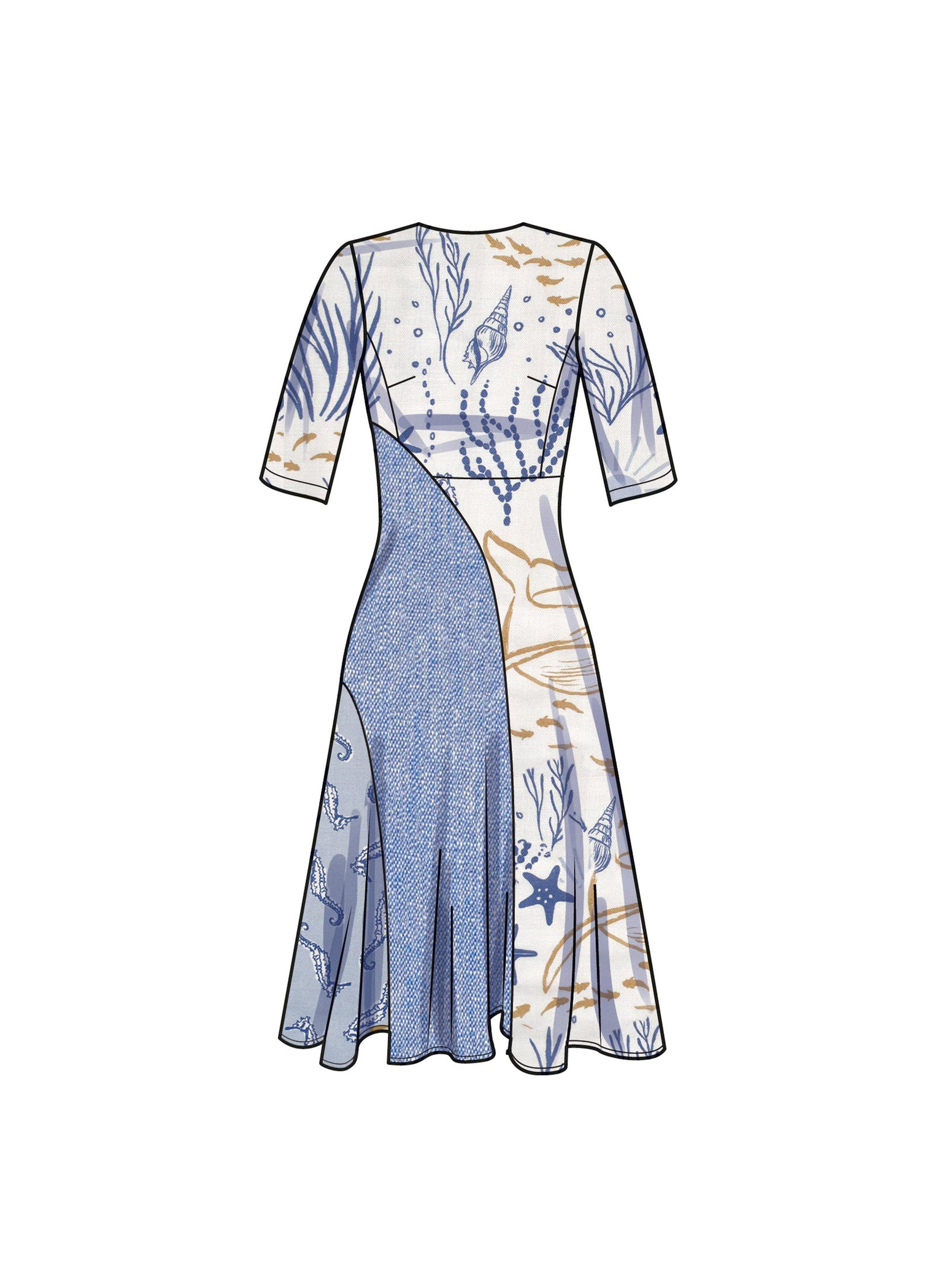 Misses' Dress with Length Variations Simplicity Sewing Pattern number ...