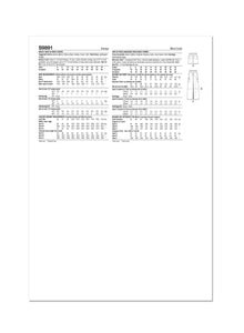 Misses' Skirt In Three Lengths Simplicity Sewing Pattern number 9891 ...