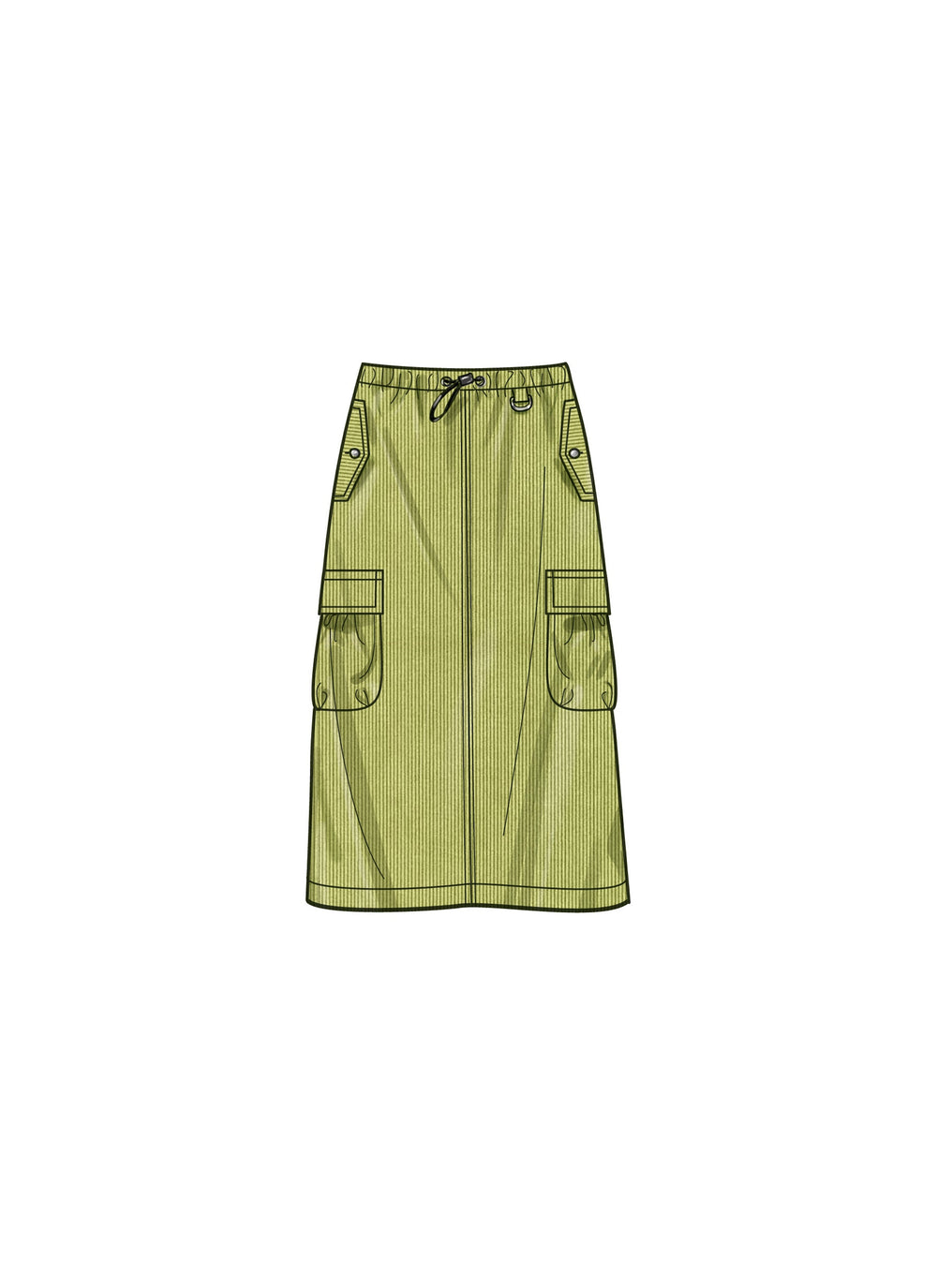 Misses' Skirt In Three Lengths Simplicity Sewing Pattern number 9891 ...