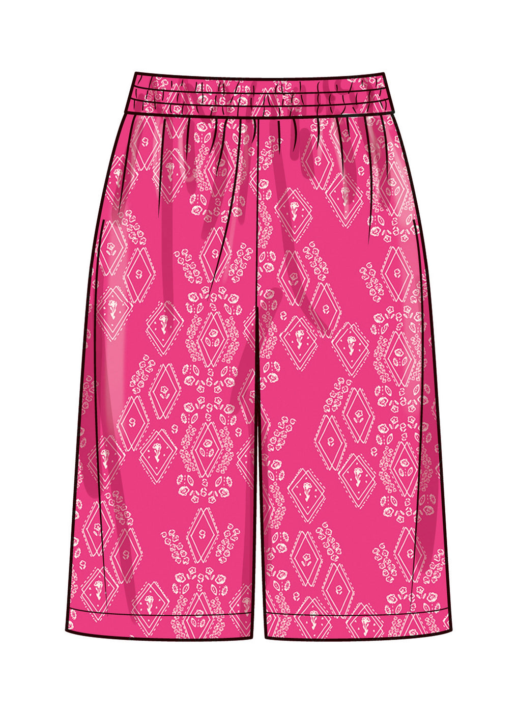 Simplicity S9961 Toddlers' Shorts, Pants, Hat and Knit Top Worn Front ...