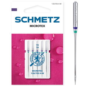 Schmetz Microtex (sharp) Machine Needles | Pack of 5 — jaycotts.co.uk ...