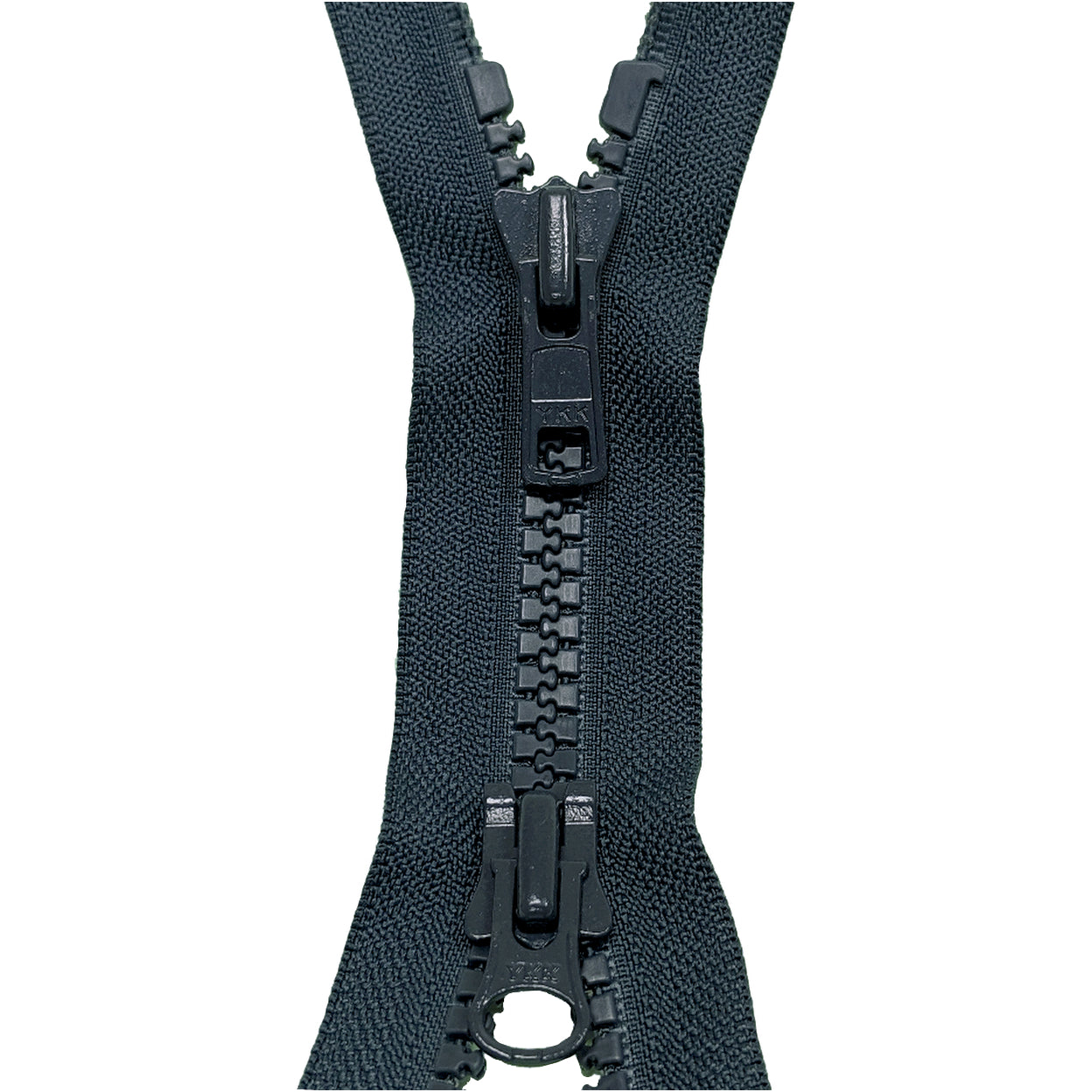 YKK Chunky Open End Zips | Heavy | Two Way — jaycotts.co.uk - Sewing ...