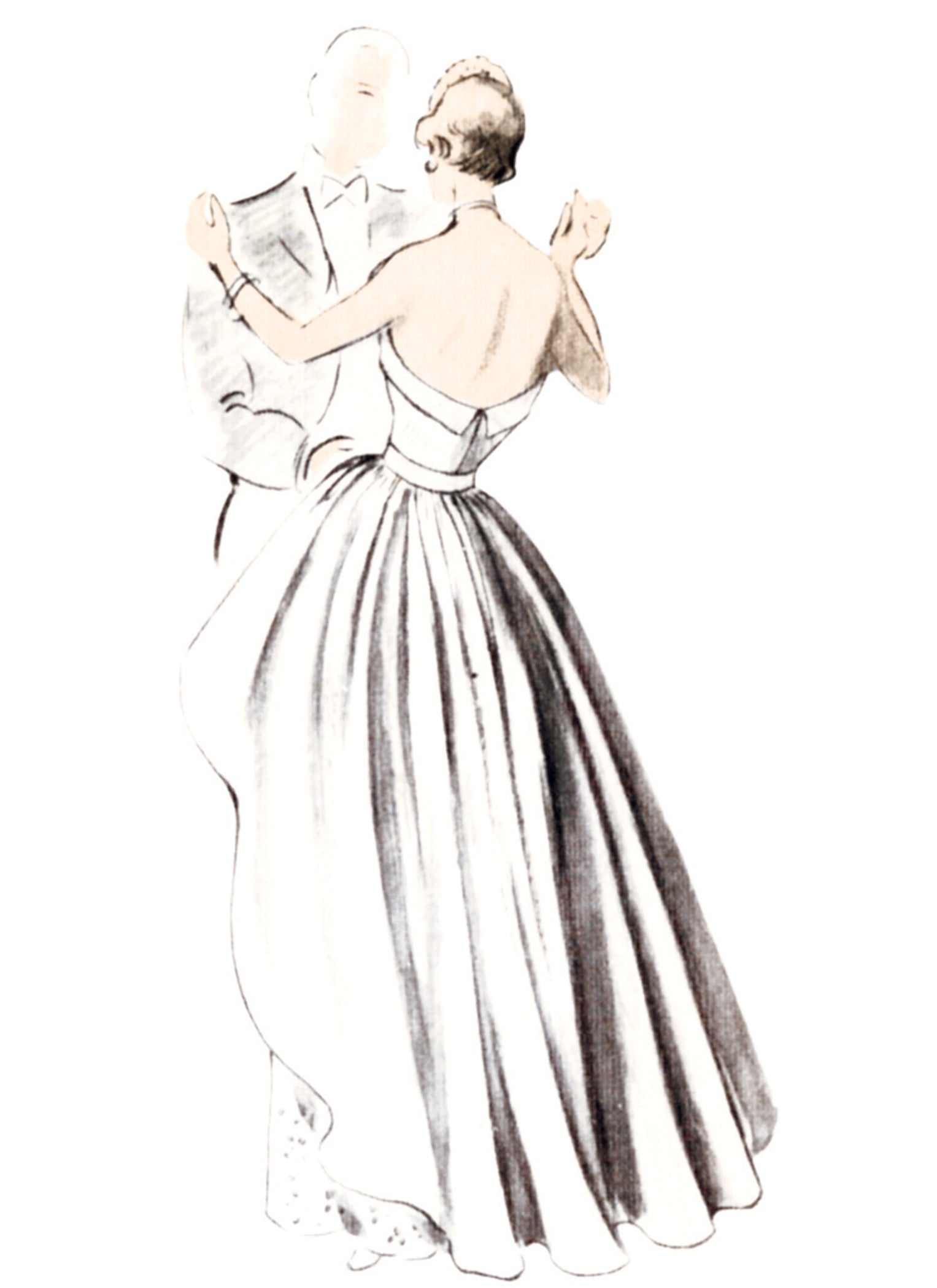 Vogue Sewing Pattern 1963 Misses’ Evening Dress — jaycotts.co.uk ...
