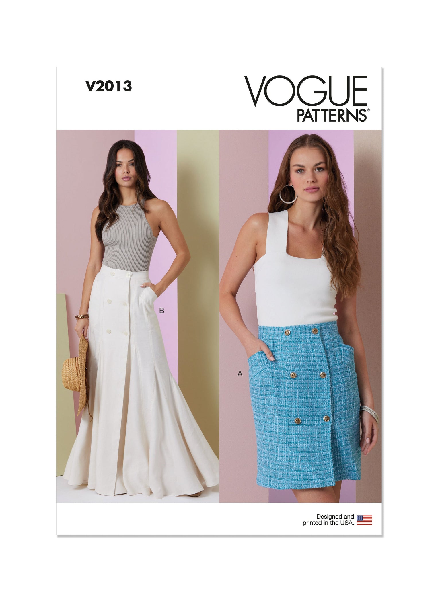 Vogue 2013 Misses' Skirt in Two Lengths Sewing pattern — jaycotts.co.uk ...