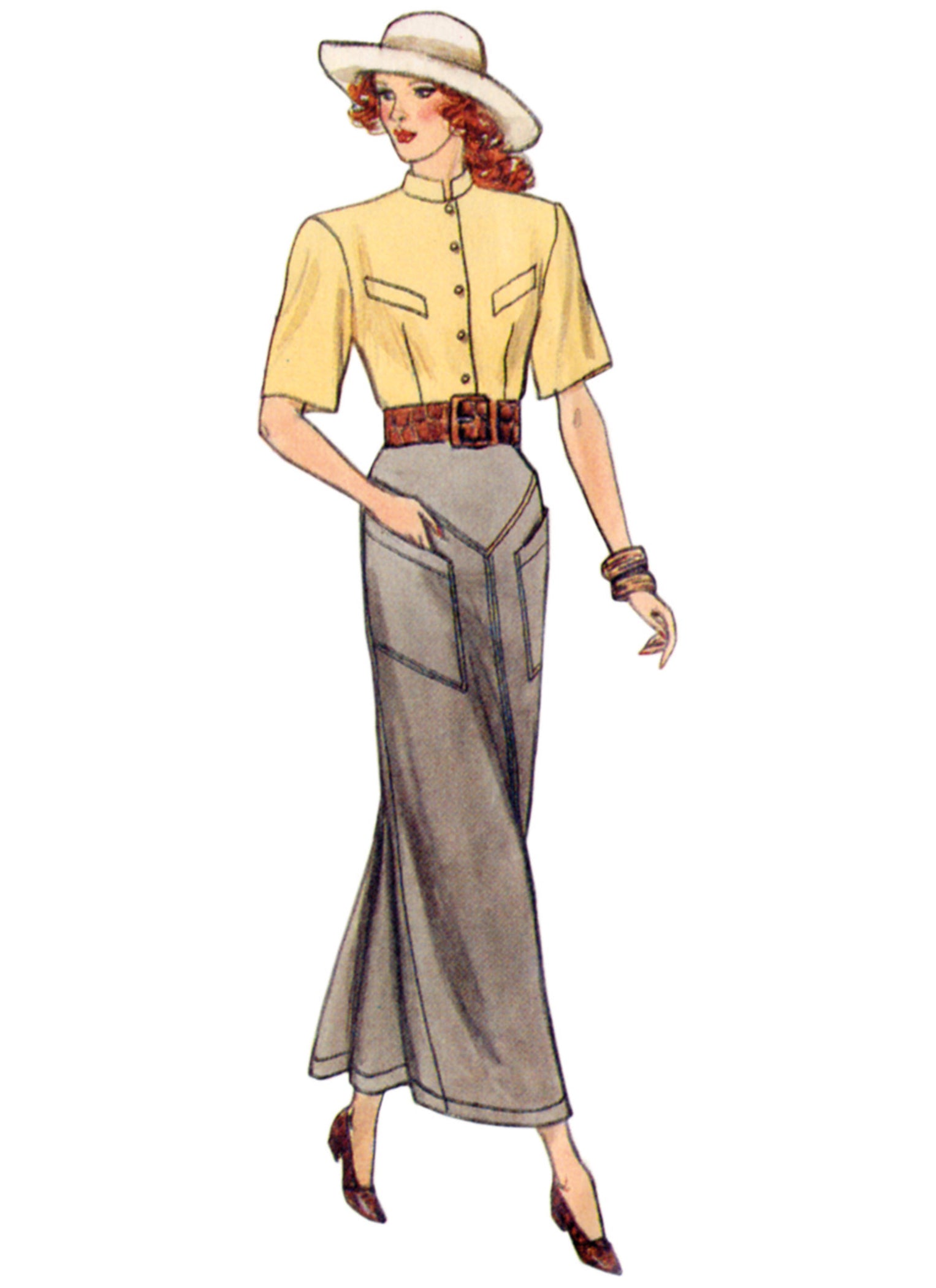 Vogue V2102 Misses' Skirts sewing pattern — jaycotts.co.uk - Sewing ...