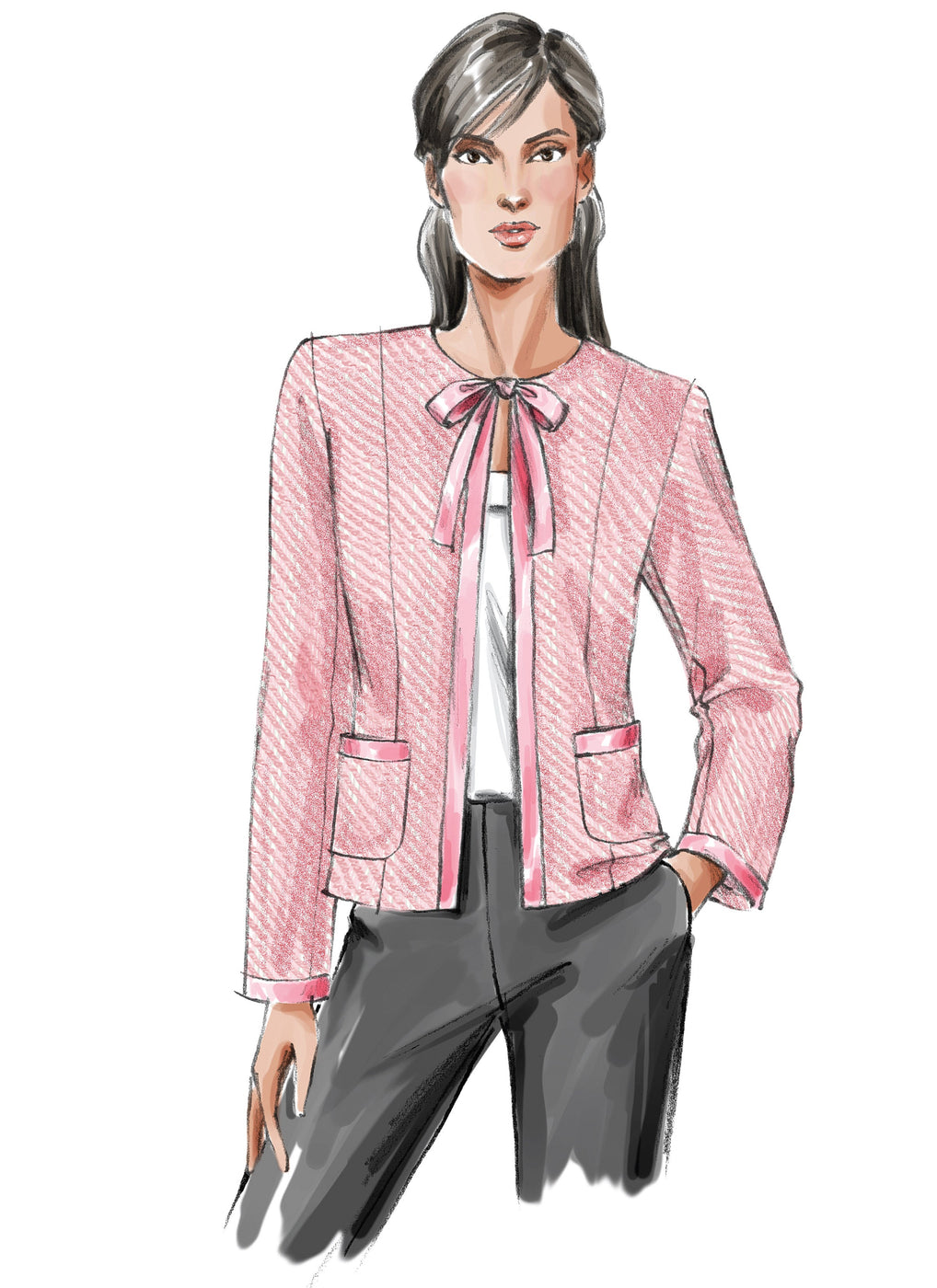 Vogue Pattern: V7975 Misses'/Misses' Petite Jacket | Easy — jaycotts.co ...